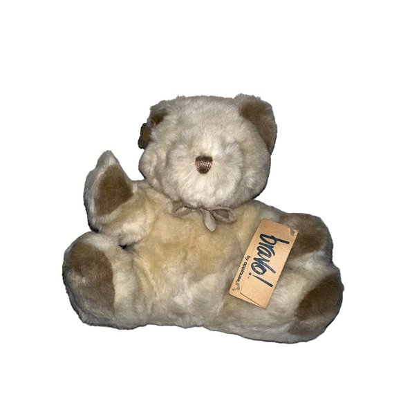 Applause | Toys | Vtg Nos Applause Bravo Coconut Teddy Bear Plush Cream ...